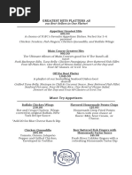 Panarottis Menu | PDF | Salad | Milkshake