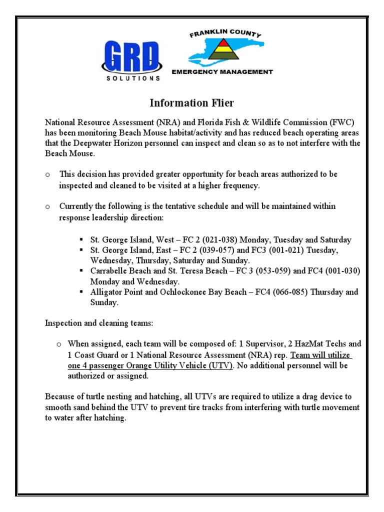 Oct 20 Information Flier | PDF