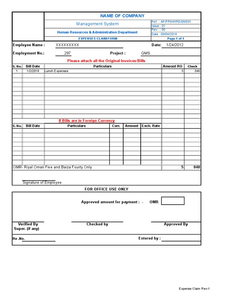Management System: Please Attach All The Original Invoices/Bills | PDF ...
