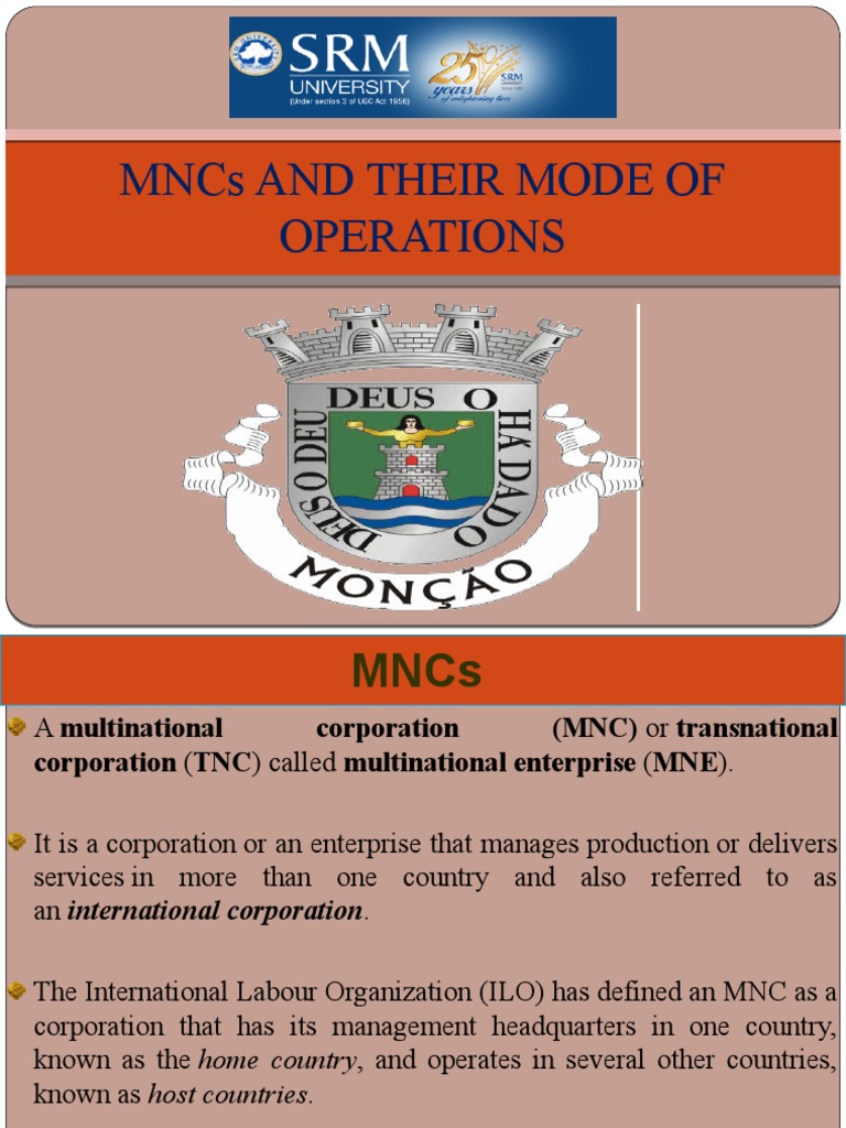 Understanding MNC Operations and Impact | PDF | General Motors ...