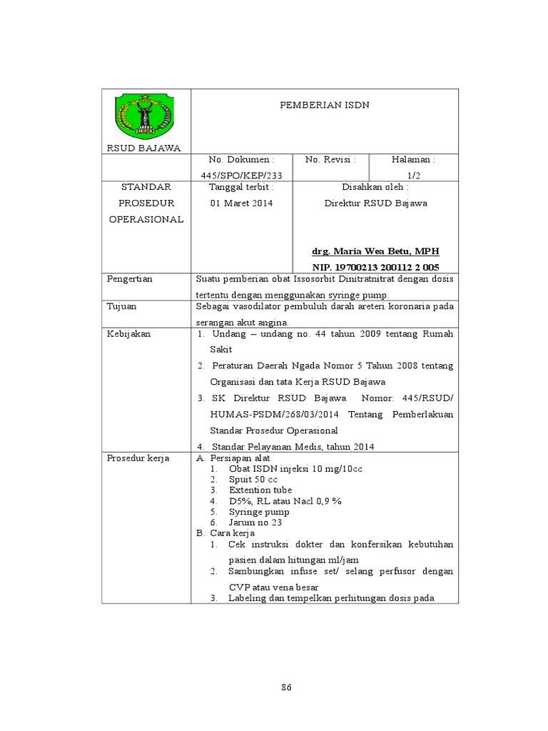 Pemberian Isdn | PDF