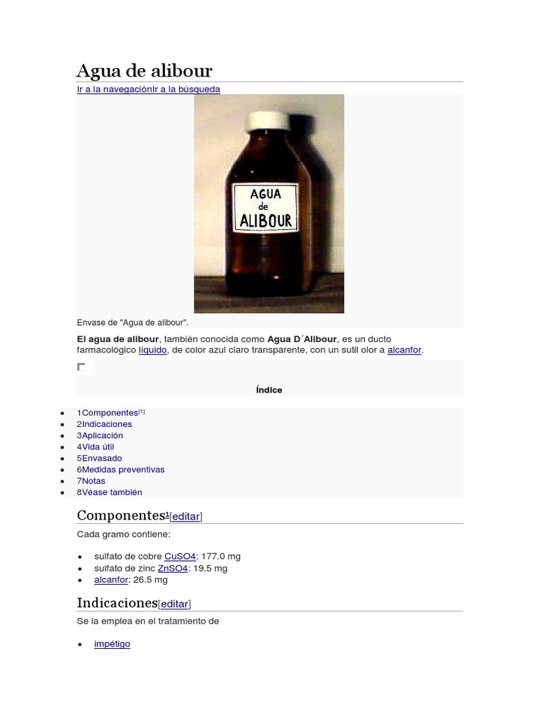 Agua de Alibou | PDF | Medicamentos con receta | Perfume