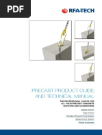 PSA Cast-In Plates Overview | PDF | Precast Concrete | Strength Of ...