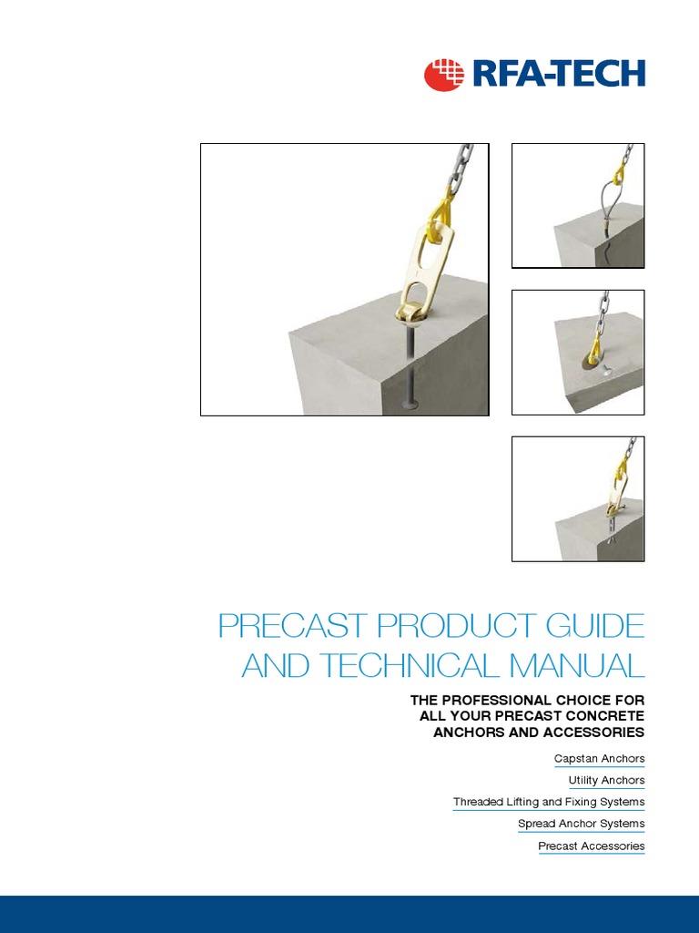RFA - Precast Lifting PDF | PDF | Crane (Machine) | Anchor