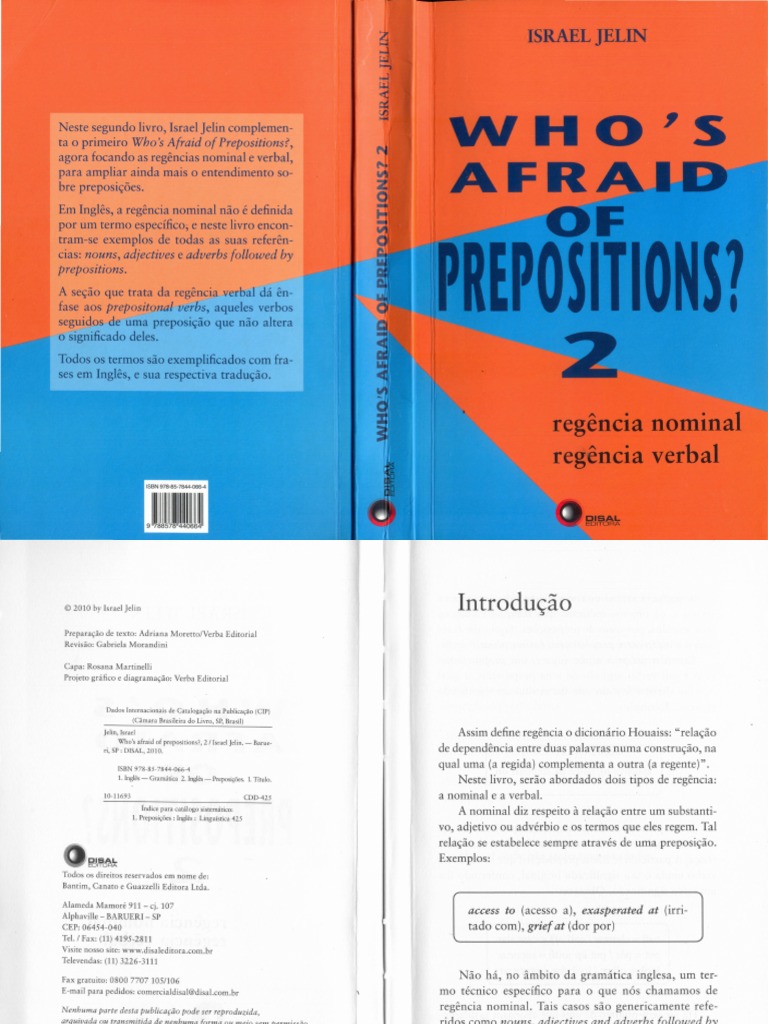 Cópia de Who's Afraid of Prepositions 2-Israel Jelin-Regência Nominal e ...