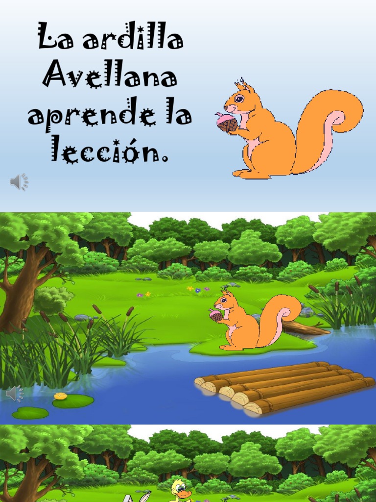 Lectura 2 La Ardilla Avellana Aprende La Lección | PDF