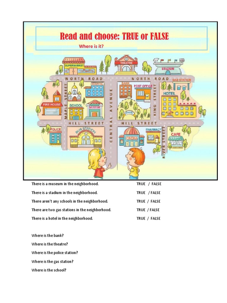 Places in My Neighborhood | PDF