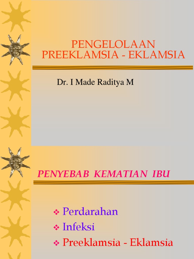 Pre Eklamsia Eklamsia | PDF