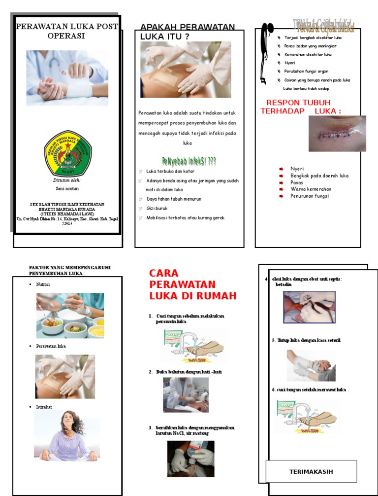 Panduan Perawatan Luka Pasca Operasi | PDF