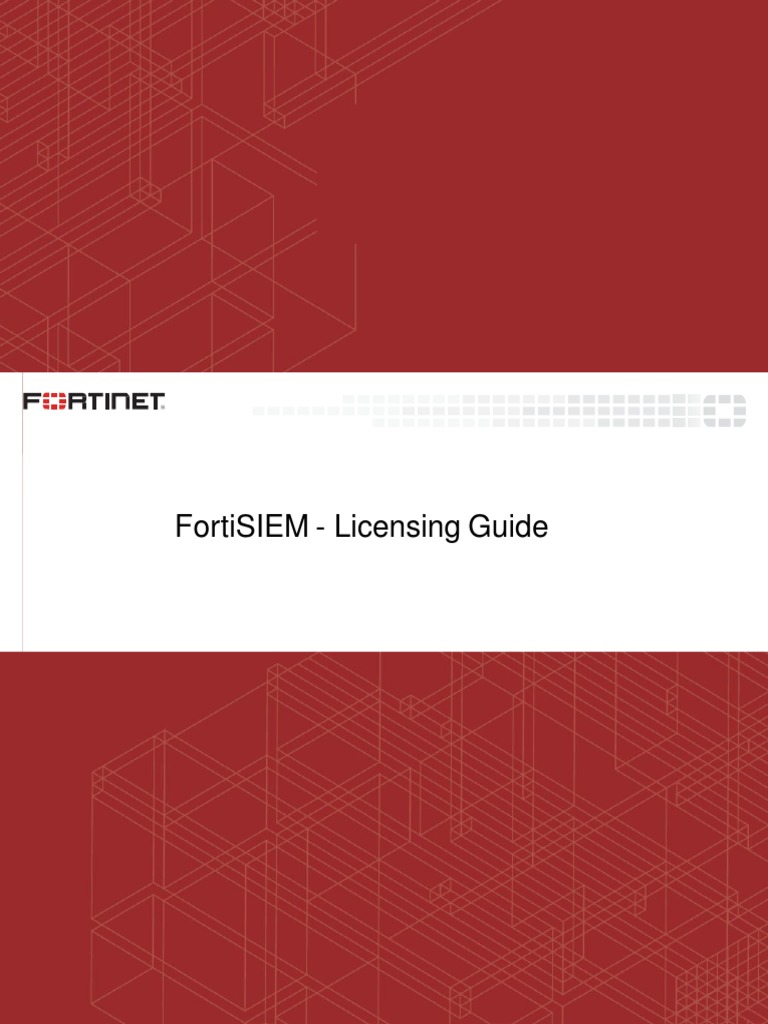 Fortisiem Licensing Guide | PDF | Superuser | Trademark