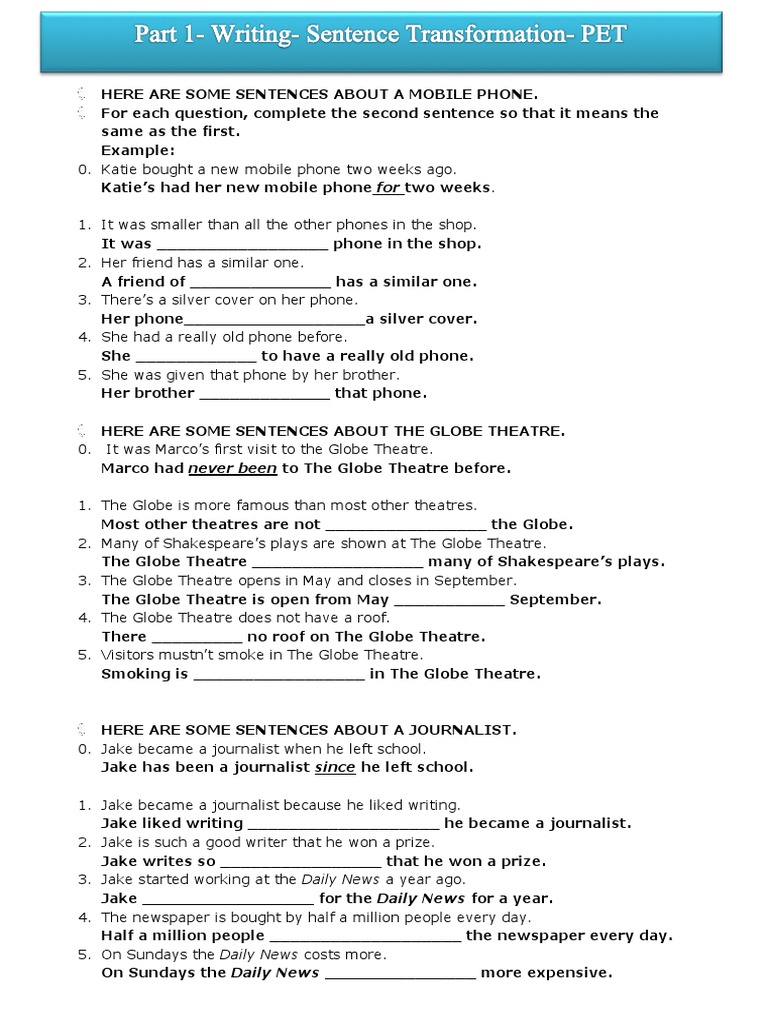 Here Are Some Sentences About A Mobile Phone | PDF | Leisure