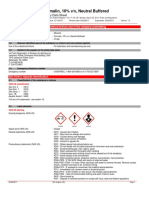 Turbidity Standard (Formazin), 4000 NTU: Safety Data Sheet | PDF ...
