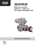 Manual Book Mov Auma PDF | PDF | Electrical Connector | Switch