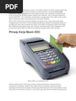 Sop Mesin Edc | PDF