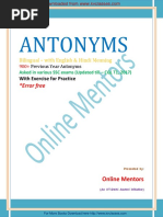 Samudra Manthan vocab 1 | PDF