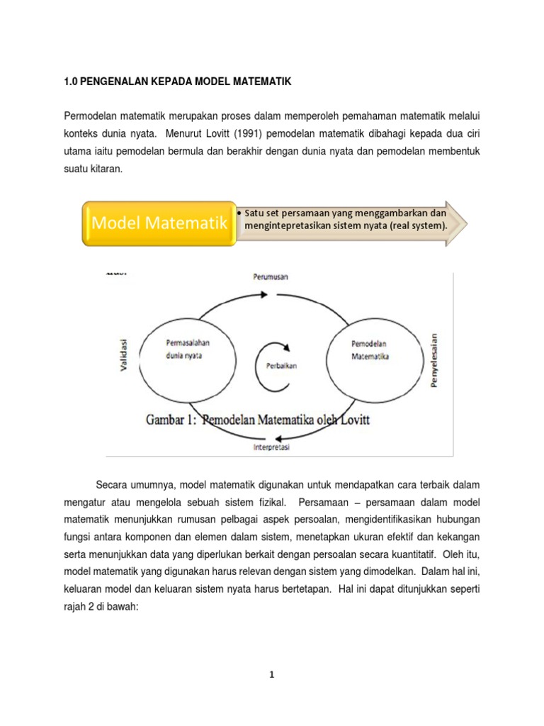 Proses Pemodelan Matematik Penipuan Internet | PDF