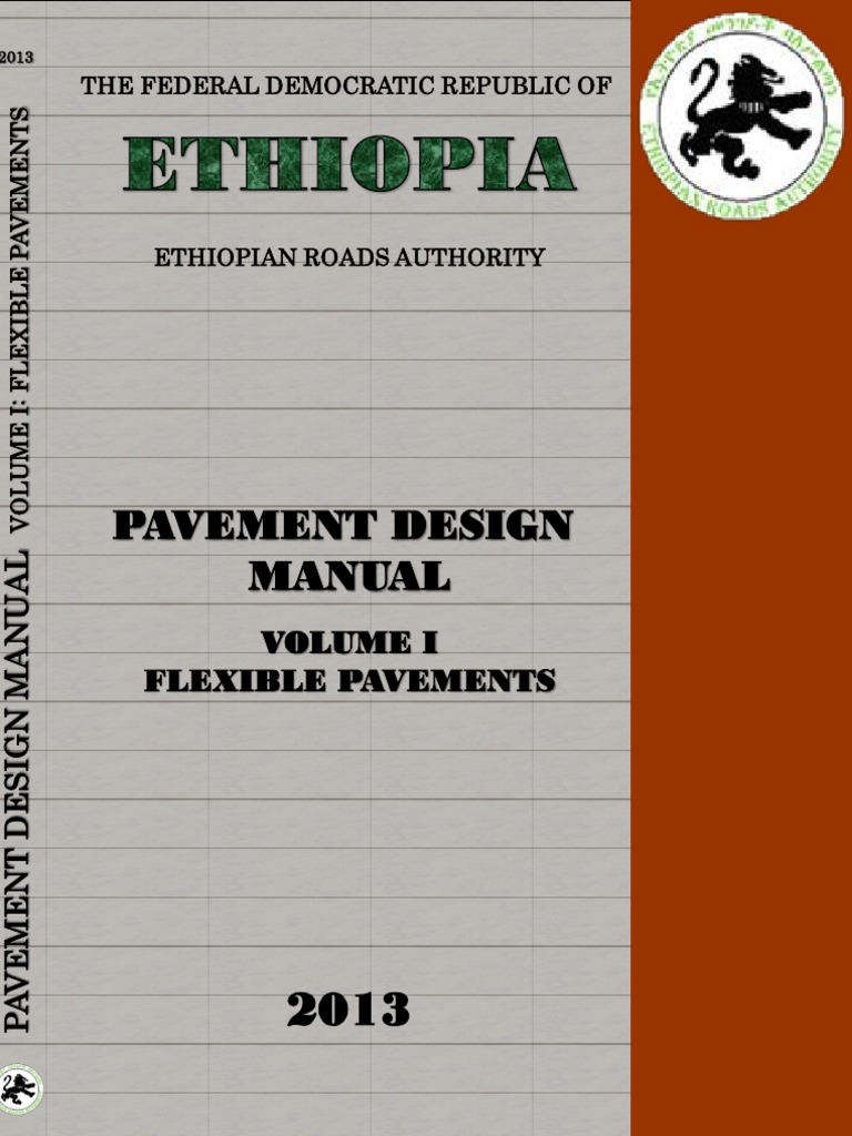 Pavement Design Manual Volume I Flexible Pavements | PDF | Road Surface ...