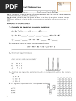 Guia de Descomponer Números Del 0 Al 10 de Forma Pictórica. | PDF