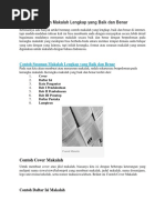 Contoh Makalah Docx | PDF