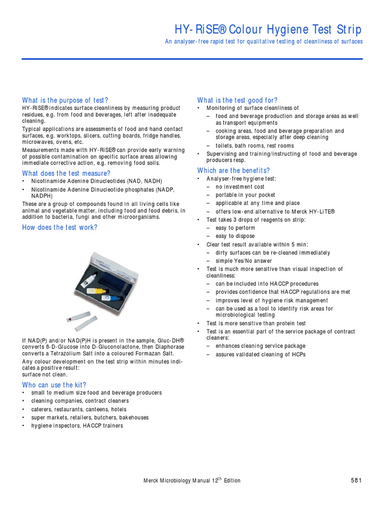 581 Hy Rise 131200 PDF | PDF | Nicotinamide Adenine Dinucleotide | Hygiene