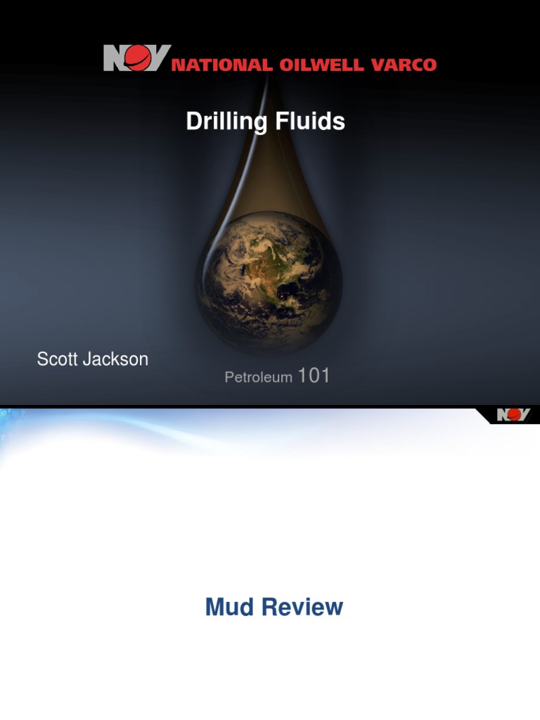 03 Scott Jackson - Drilling Fluids | PDF | Oil Well | Chemistry