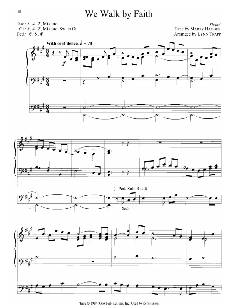 We Walk by Faith | PDF