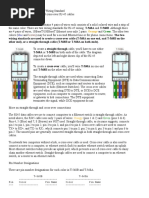 Ethernet Cable Color Coding Diagram | PDF | Electrical Connector | Cable