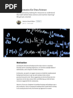 Essential Mathematics For Machine Learning | PDF | Matrix (Mathematics ...