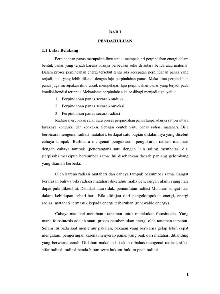 Proses Radiasi dan Emisivitas Benda | PDF | Filsafat | Sains & Matematika