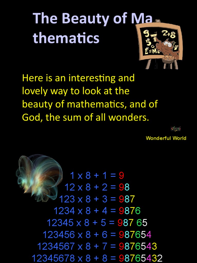The Beauty of Mathematics | PDF