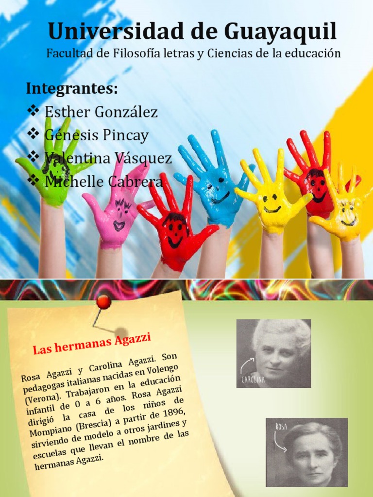 Biografia de Las Hermanas Agazzi | PDF | Ciencia cognitiva ...