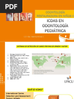 Códigos y criterios ICDAS de caries | PDF | Esmalte de dientes | Diente
