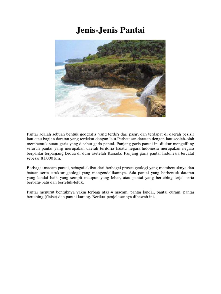 Jenis Jens Pantai | PDF