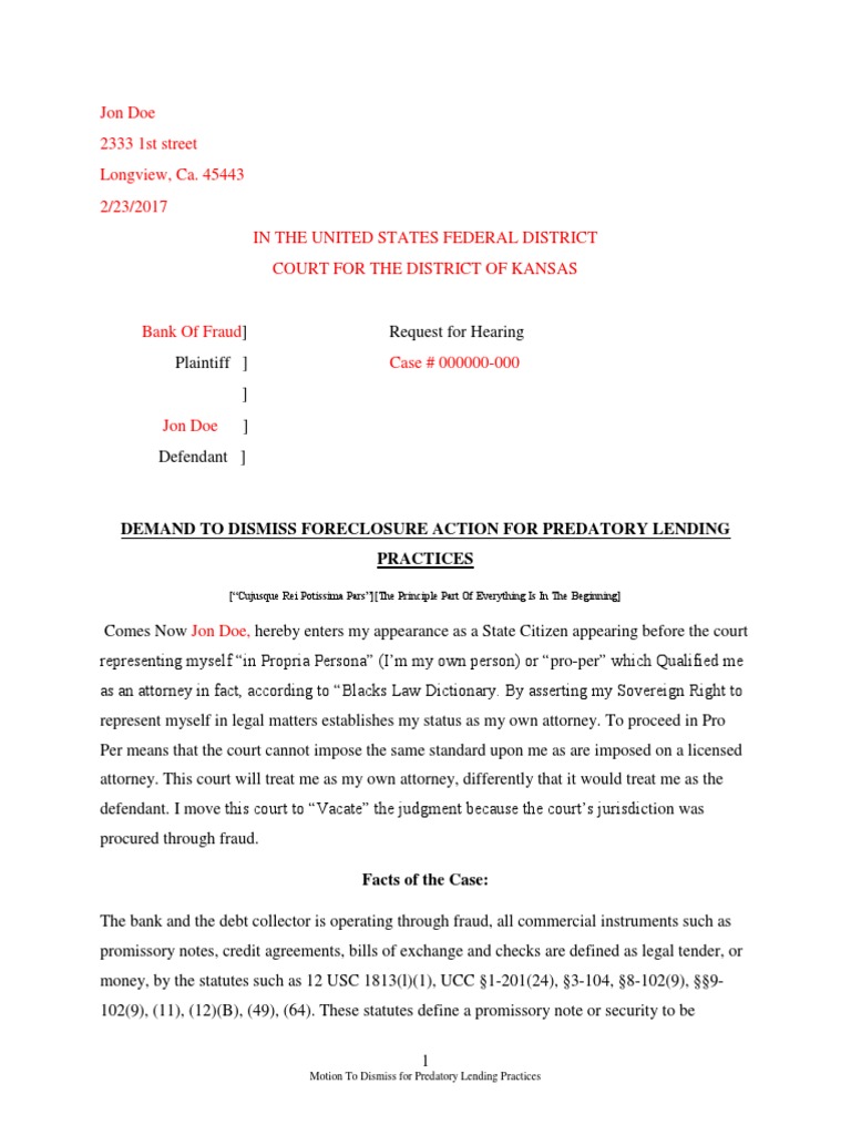 New Predatory Lending Document | PDF | Racketeer Influenced And Corrupt ...