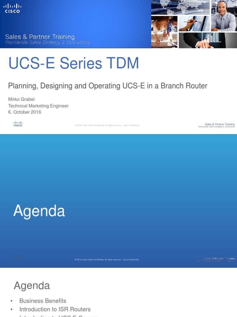 UCS E Series Overview Part 1 ISR and UCS E Introduction | Download Free ...