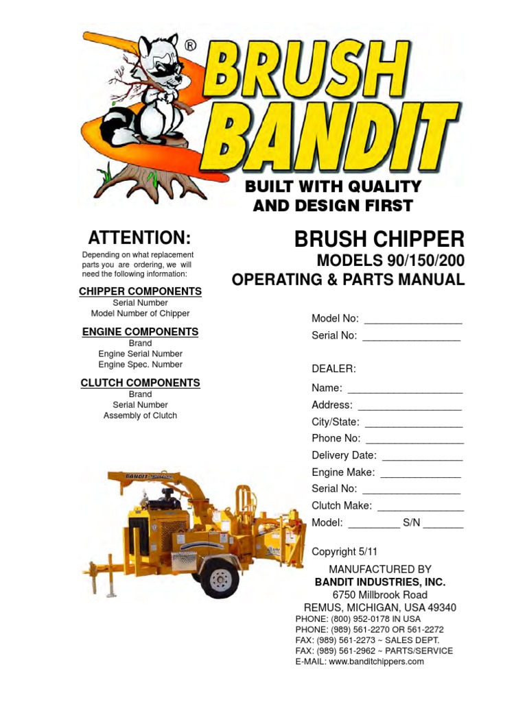 Bandit 90xp 150xp 200xp | PDF | Ac Power Plugs And Sockets | Personal ...