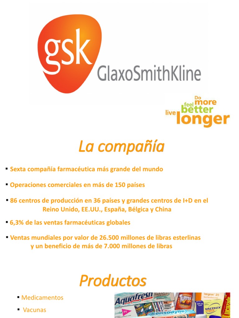 GKS | PDF | Glaxo Smith Kline | Medicamentos con receta
