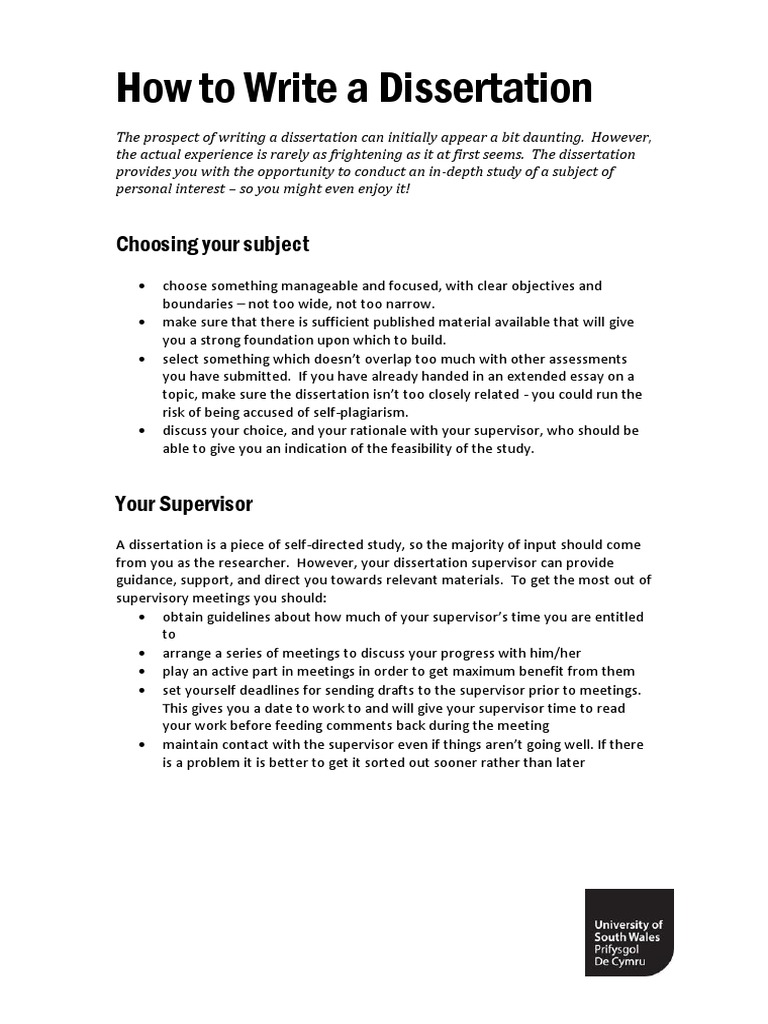 Dissertation Outline | PDF | Thesis | Note (Typography)