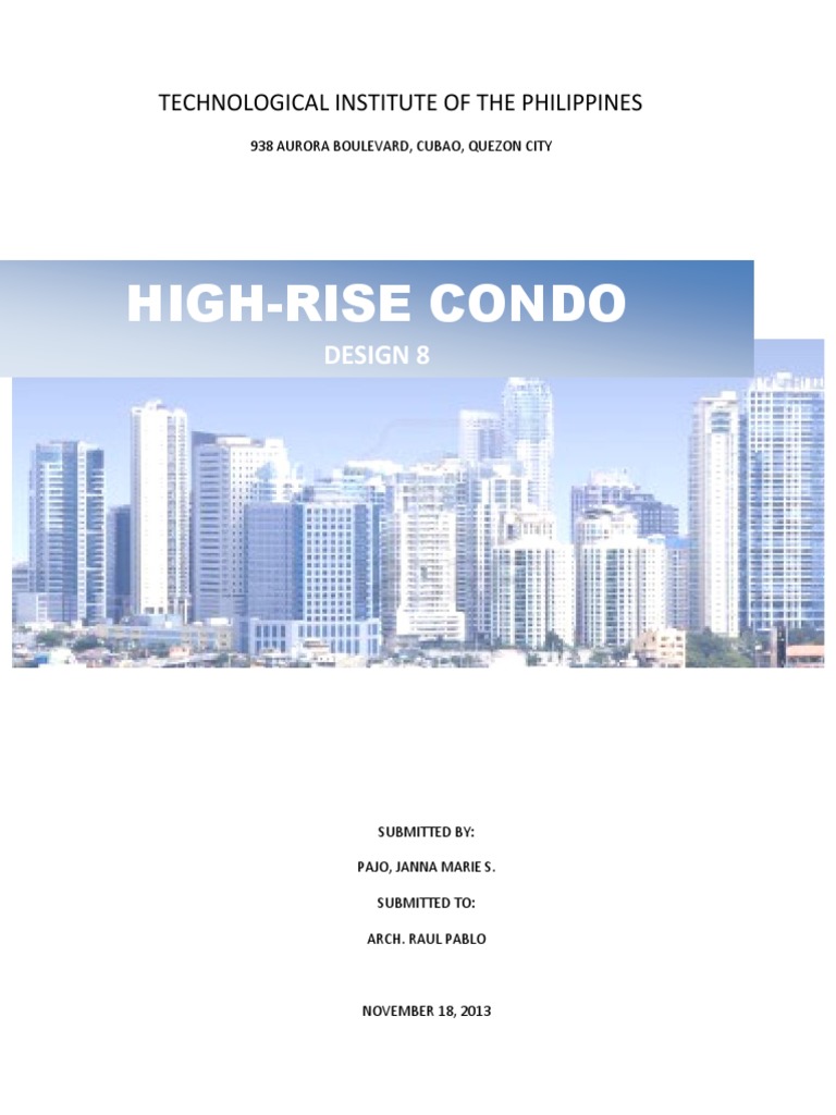 High Rise Condominium | PDF | Condominium | Nature