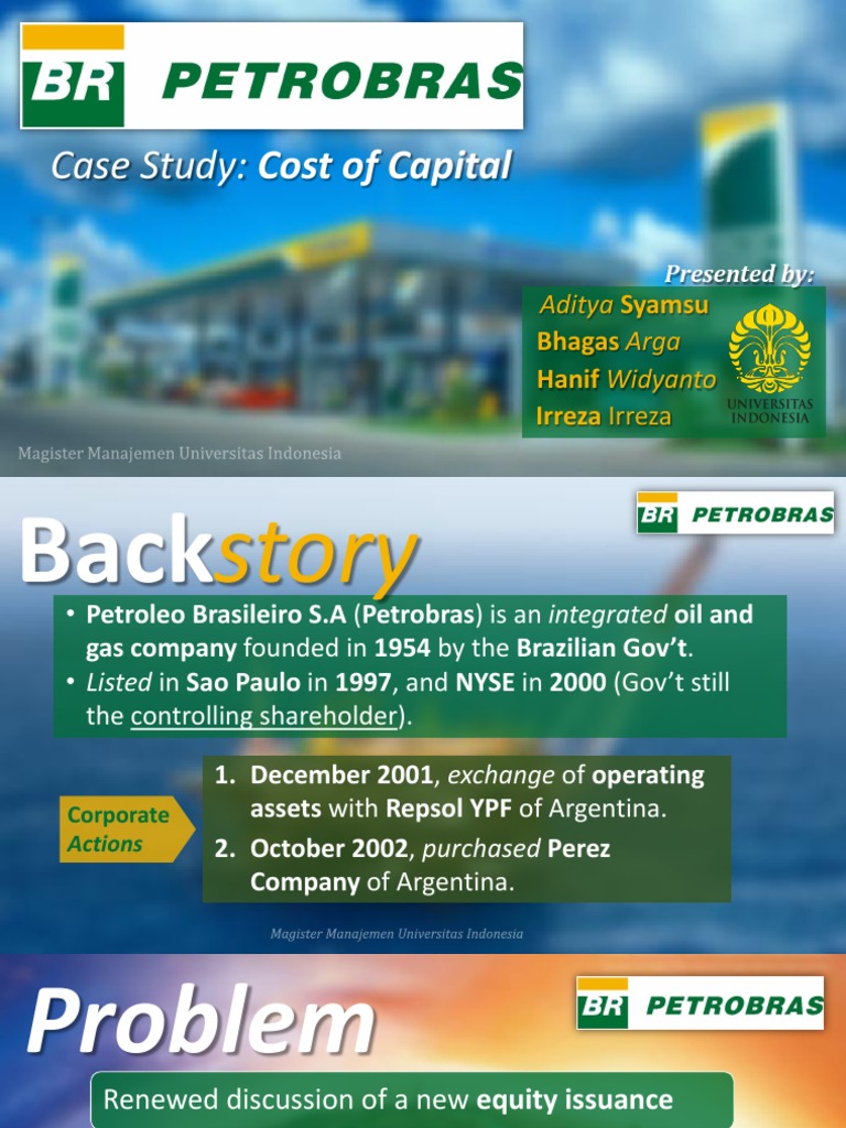 Petrobras Case | PDF | Cost Of Capital | Corporations