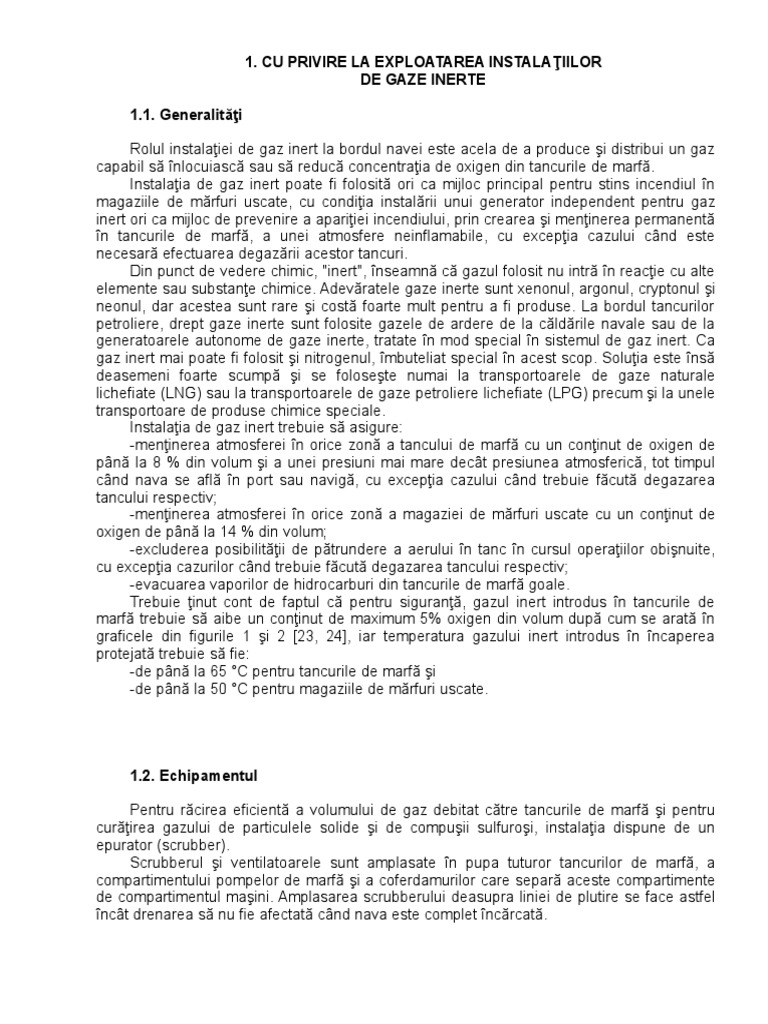 Inst - Gaz Inert | PDF