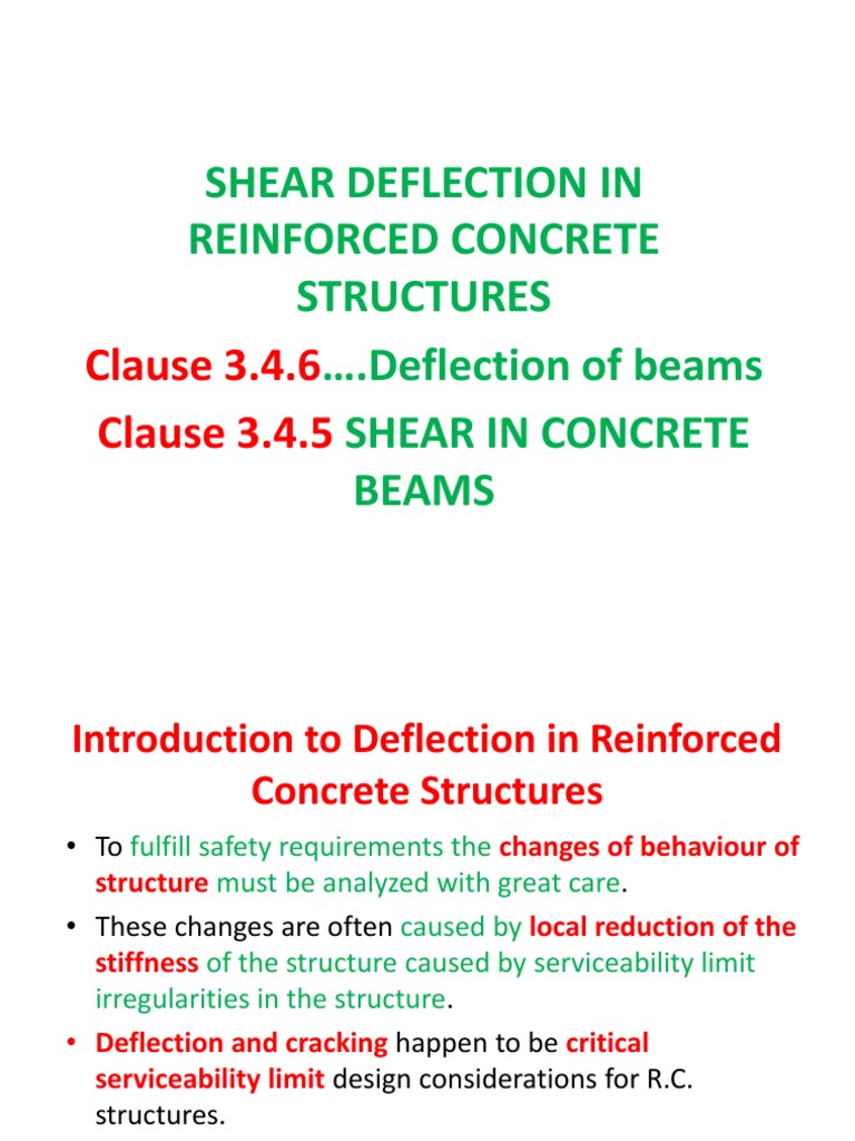 RCC Lecture Series 4 2018-19 | PDF | Beam (Structure) | Truss