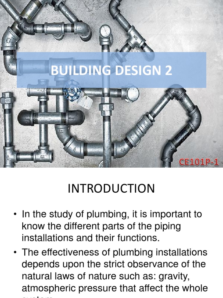 Lecture 2 Sanitary Pipe Sizing | PDF | Plumbing | Toilet