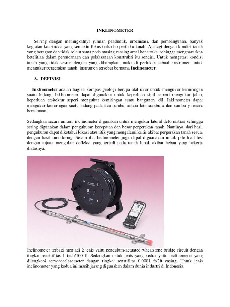 Inklinometer | PDF