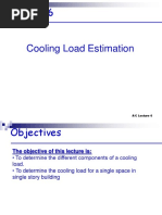 ASHRAE Heat Cooling Load Calculation Sheet | PDF | Hvac | Cogeneration
