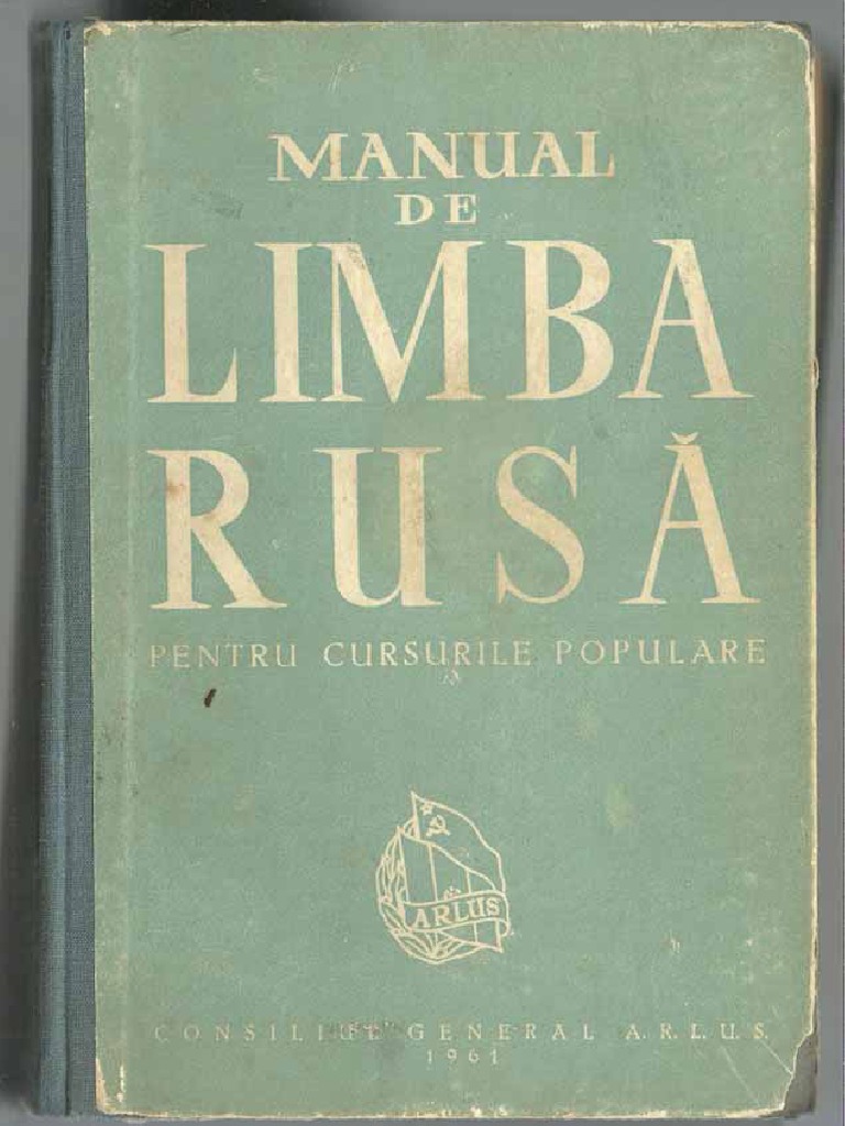 Manual de Limba Rusa PDF | PDF