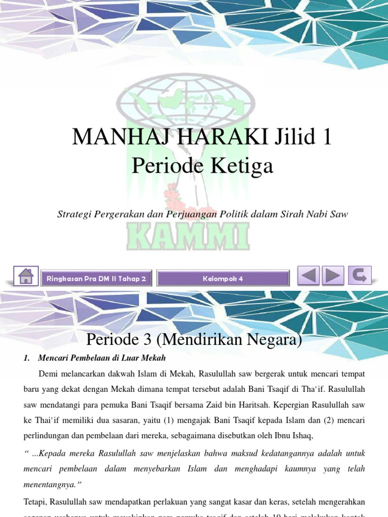 MANHAJ HARAKI Jilid 1 Bab 3 | PDF