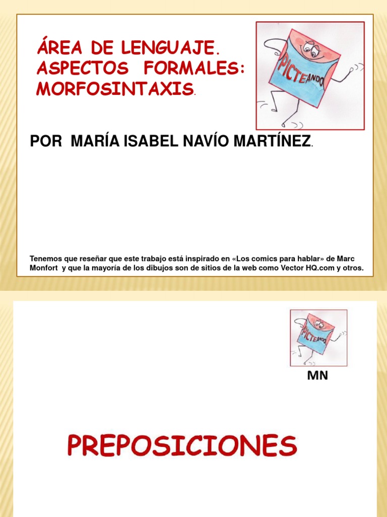 Morfosintaxis | PDF