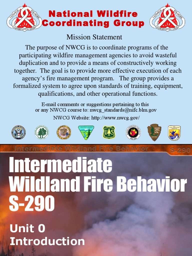 National Wildfire Coordinating Group: Mission Statement | PDF ...