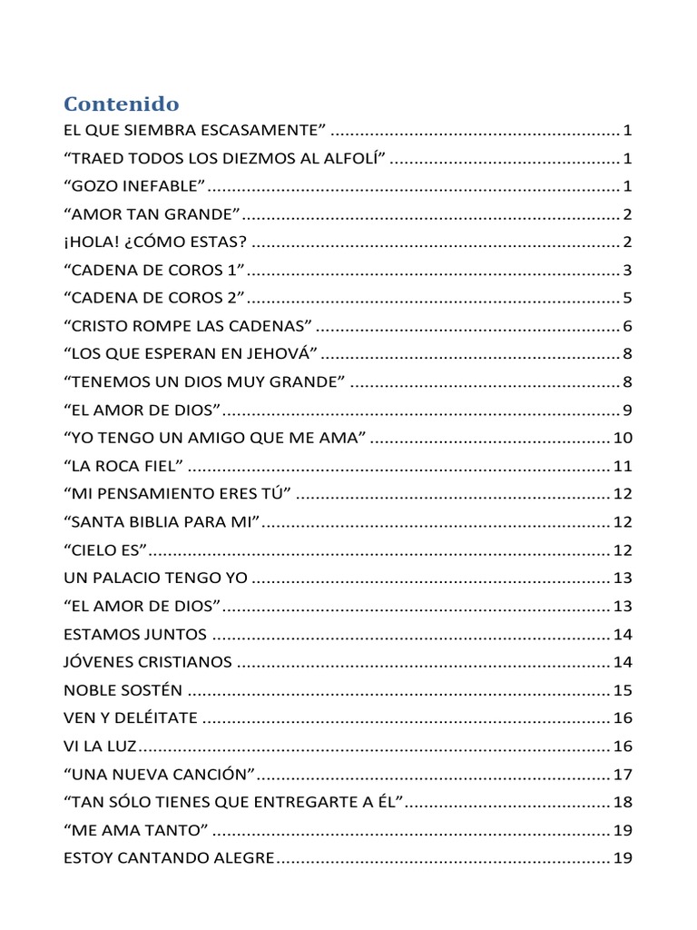 Himnos y Cantos Cristianos | PDF | Cocina, comidas y vino